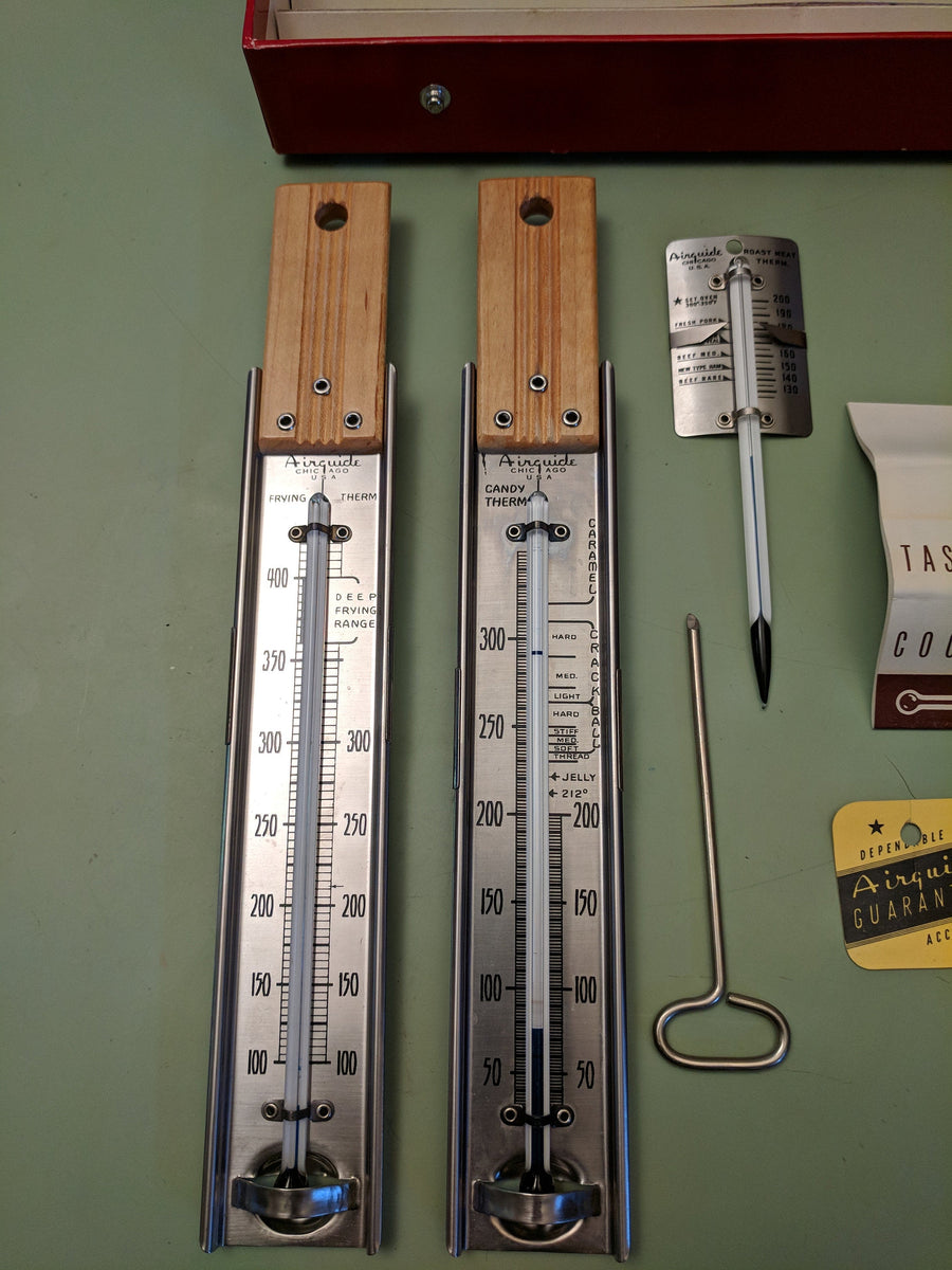 Airguide Thermometer set c1955 F*S – Reticulum