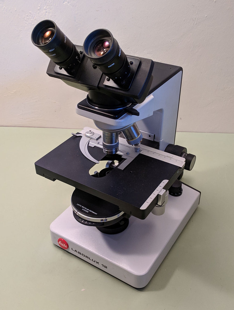Leitz Laborlux 12 Phase Contrast Binocular Microscope F*S – Reticulum