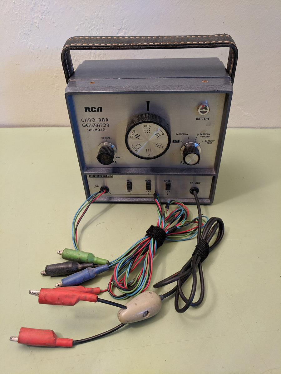 RCA Chro-Bar Generator WR-502A – Reticulum
