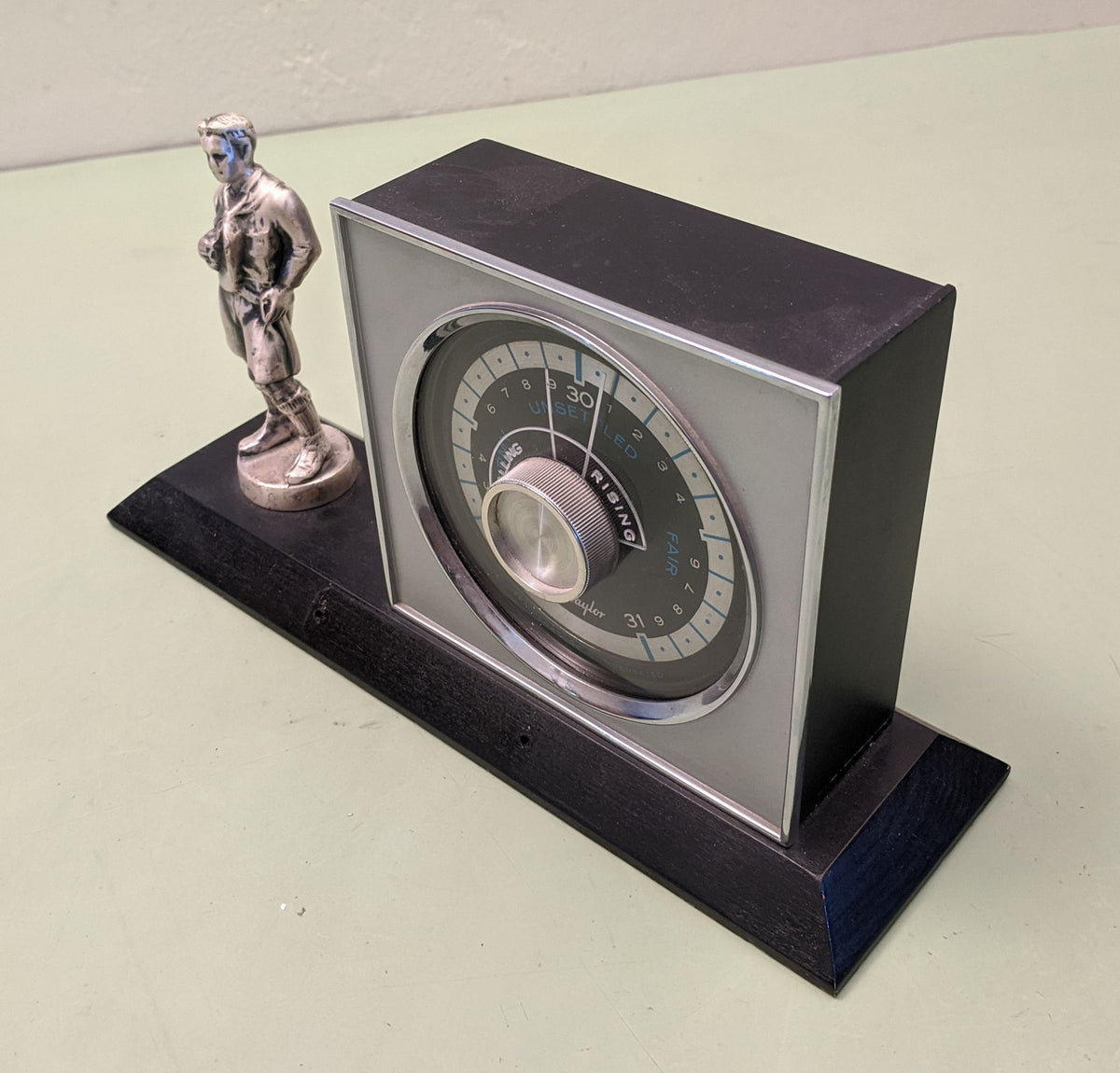 Taylor Barometer Weather Station with Boy Scout figure F*S – Reticulum